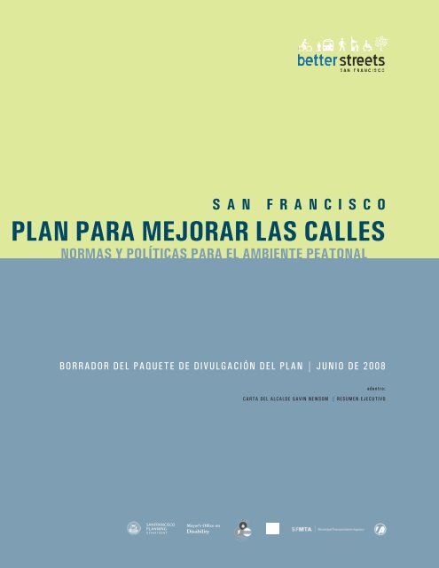 plan para mejorar las calles - San Francisco Planning Department