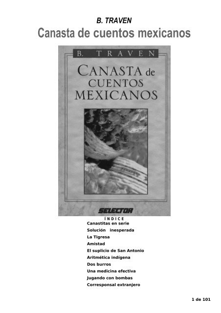 B. TRAVEN - Canasta de cuentos mexicanos - aproba