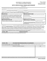 CBP Form 3461 - Instructions U.S. Customs and Border ... - Forms