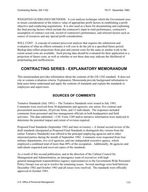 Contracting