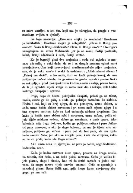 Zivot i Obicaji Muslimana u Bosni i Hercegovini