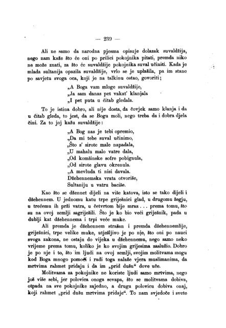 Zivot i Obicaji Muslimana u Bosni i Hercegovini