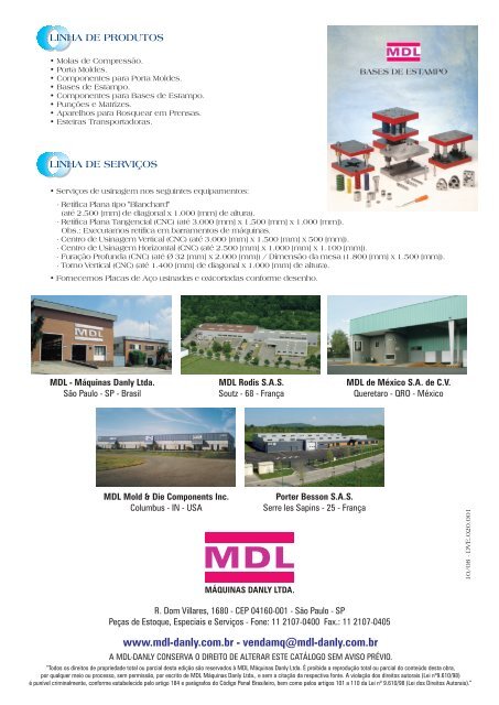 Molas de Compressão.