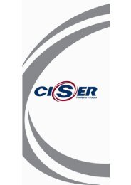 Informações Técnicas - Ciser