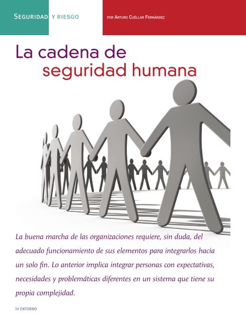 La cadena de seguridad humana - Coparmex