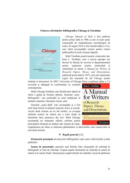 Citarea referinţelor