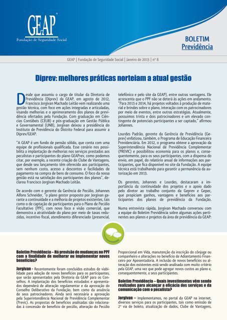 Clique aqui para baixar esta edição - Geap