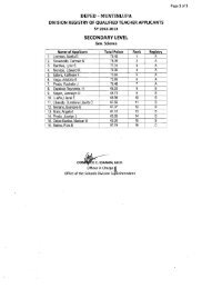 DEPED - MUNTINLUPA SECONDARY LEVEl - DepEd - Division ...
