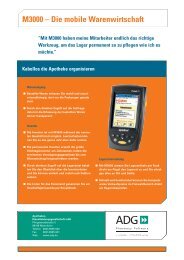 Vorgänge sind in S3000 sehr transparent. - ADG