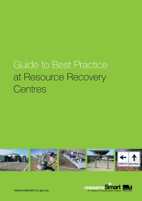Guide to Best Practice at Resource Recovery Centres