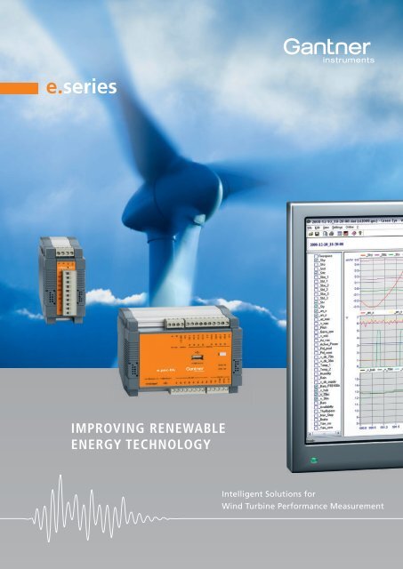 Gantner Instruments e.series Windlogger