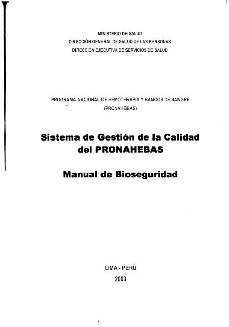 Manual de - BVS Minsa - Ministerio de Salud