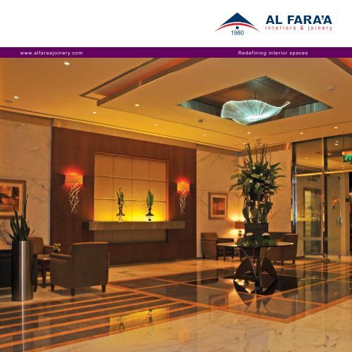 Al Fara'a Interiors & Joinery - Al Fara'a Interior and Joinery Division