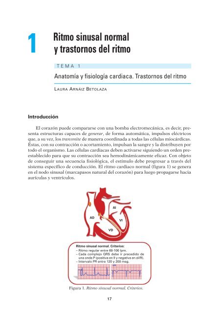 Ritmo sinusal normal y trastornos del ritmo - Asociación Española ...