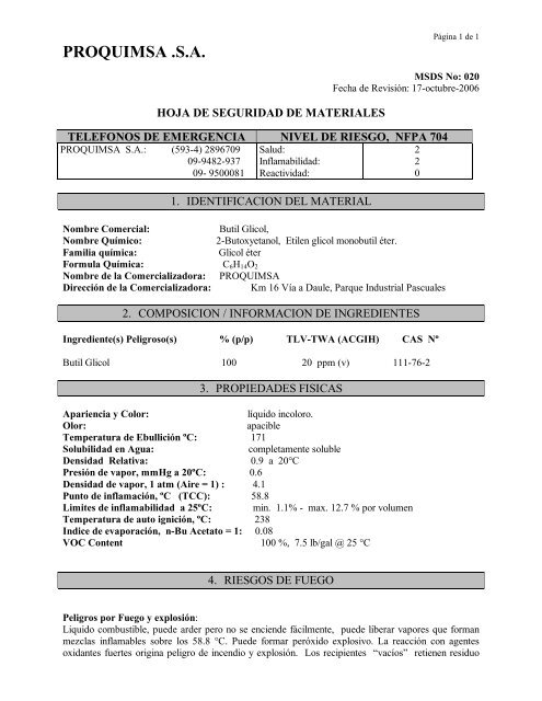 20 Butil Glicol