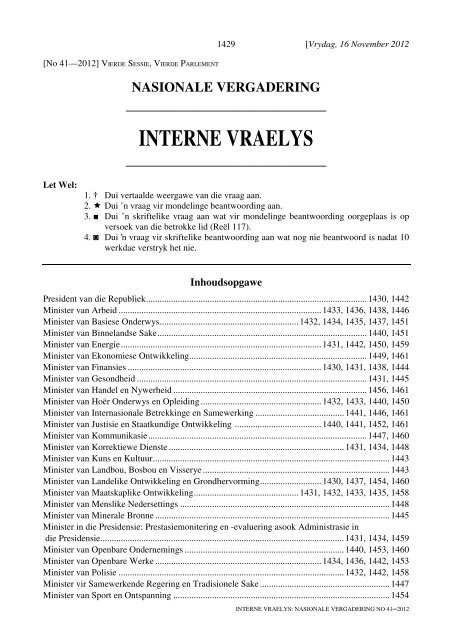 INTERNE VRAELYS