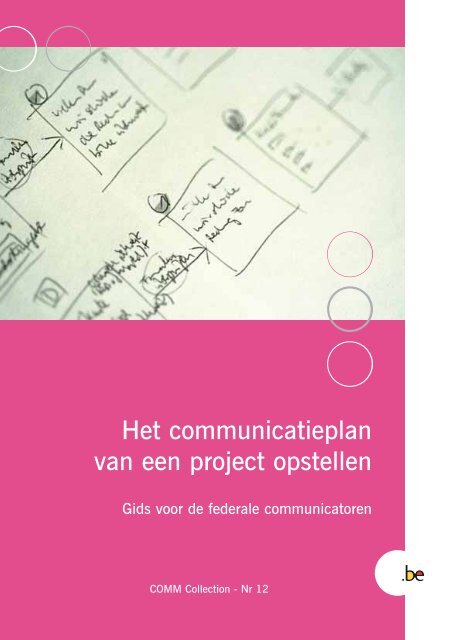 Het communicatieplan van een project opstellen - Fedweb