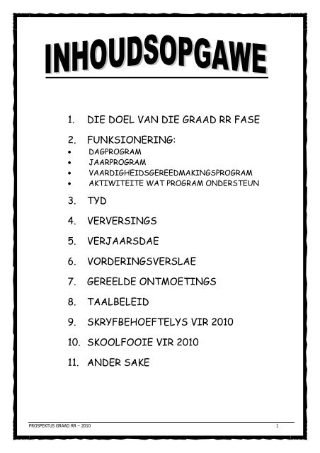 GRAAD RR 2010 Prospektus - Doxadeoschool.co.za