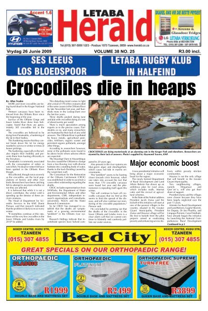 Major economic boost - Letaba Herald