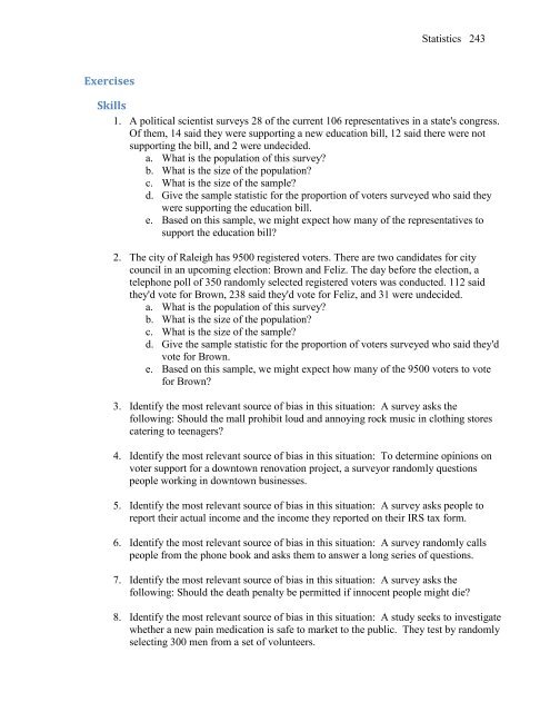 242 Example 29 If a resea