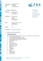 Proces Verbaal van Oplevering voorbeeld - PBS Vastgoed