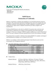 RoHS Declaration of Conformity - Eland Cables