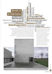 Verankering van elementen in prefab beton, Gevelpanelen ... - Febe
