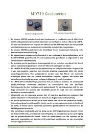 MD770 Gasdetector - Limotec