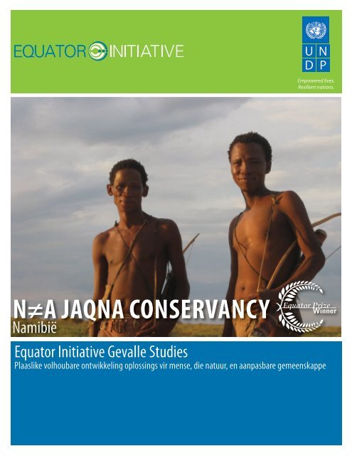 N≠A JAQNA CONSERVANCY - Equator Initiative