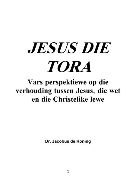 JESUS DIE TORA - Clover