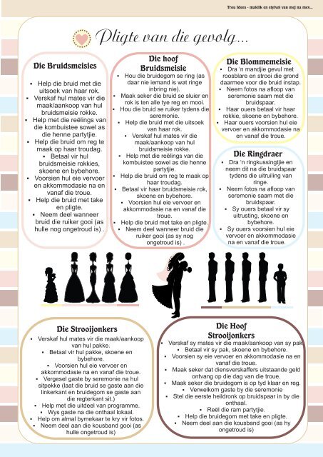 Begin: Die troudag tydlyn