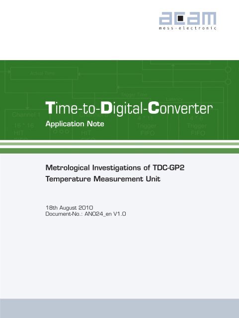 TDC - acam messelectronic gmbh