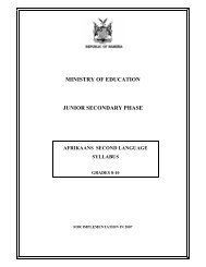 JSC RME syllabus - NIED