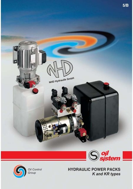 HYDRAULIC POWER PACKS K and KR types 5/B - NHD Hydraulik ...