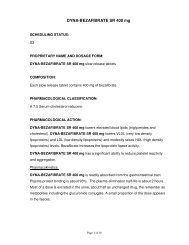 ZARTAN 50 mg ZARTAN 100 mg - Pharma Dynamics