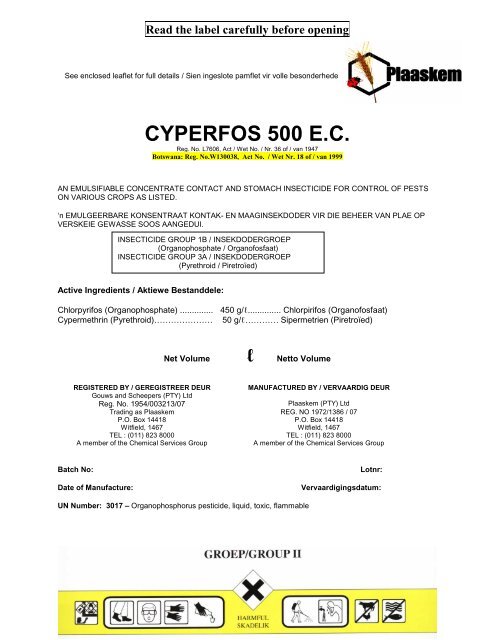 CYPERFOS 500 E.C. - Nulandis