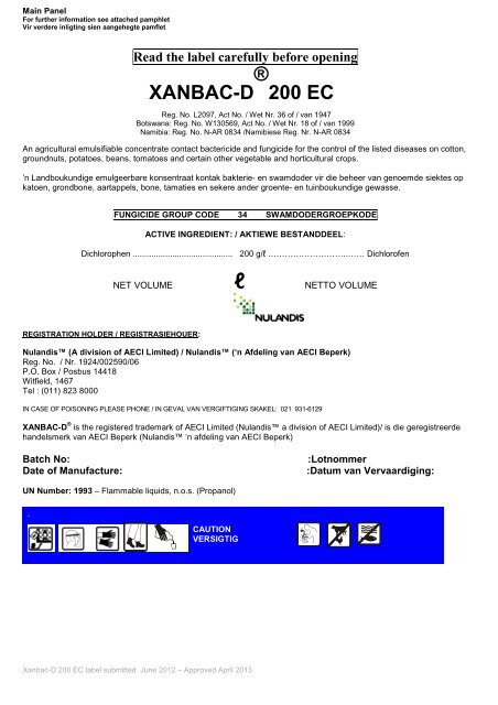 Nulandis Logo Products Nulandis USA