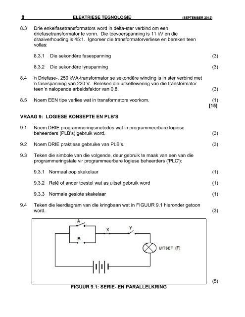 8 ELEKTRIESE TEGNOLOGIE