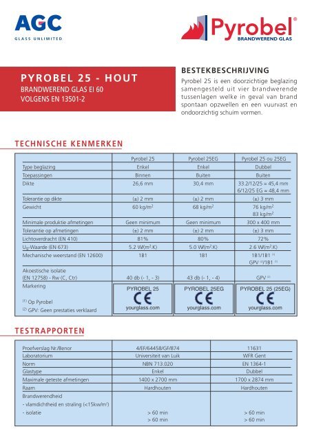 6 PYROBEL 25 - STAAL 50 D