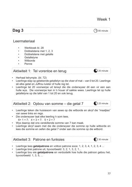 Dag 3 Leermateriaal Werk