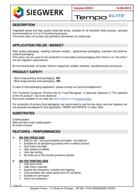 ISO 12647-4: Process Standard ISO 2846