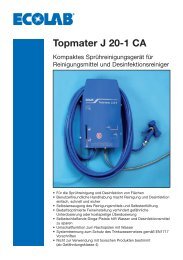 ECOLAB-Topmater J20-2CA - EcoChexx-Net