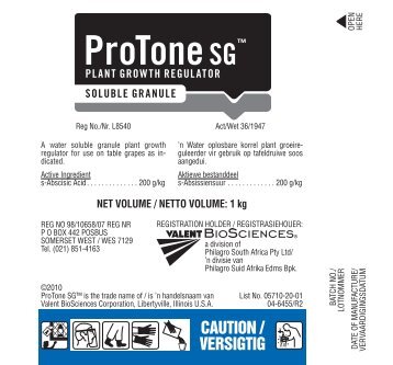 MetaLarv S-PT Label - Valent BioSciences