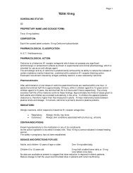 FEDALOC SR 30 mg FEDALOC SR 60 mg - Pharma Dynamics