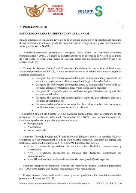 7.- PROCEDIMIENTO ESTRATE 7.- PROCEDIMIENTO ESTRATE