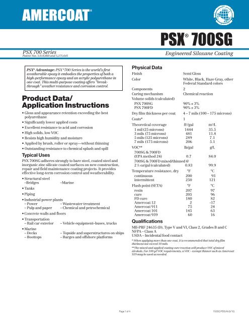Ppg Amercoat Color Chart Pdf - Infoupdate.org