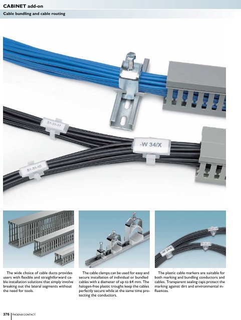 CABINET add-on Cable bund