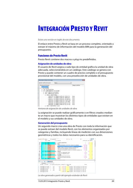 From Revit to Presto De Revit a Presto La nueva integración entre ...