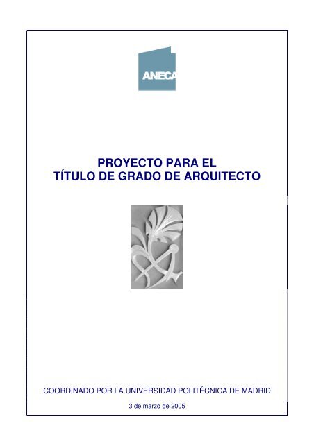 proyecto para el título de grado de arquitecto - Escuela Técnica ...