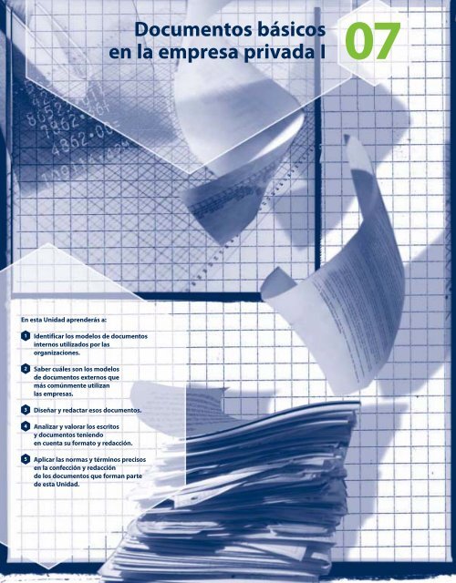 Documentos básicos en la empresa privada I 07 - McGraw-Hill